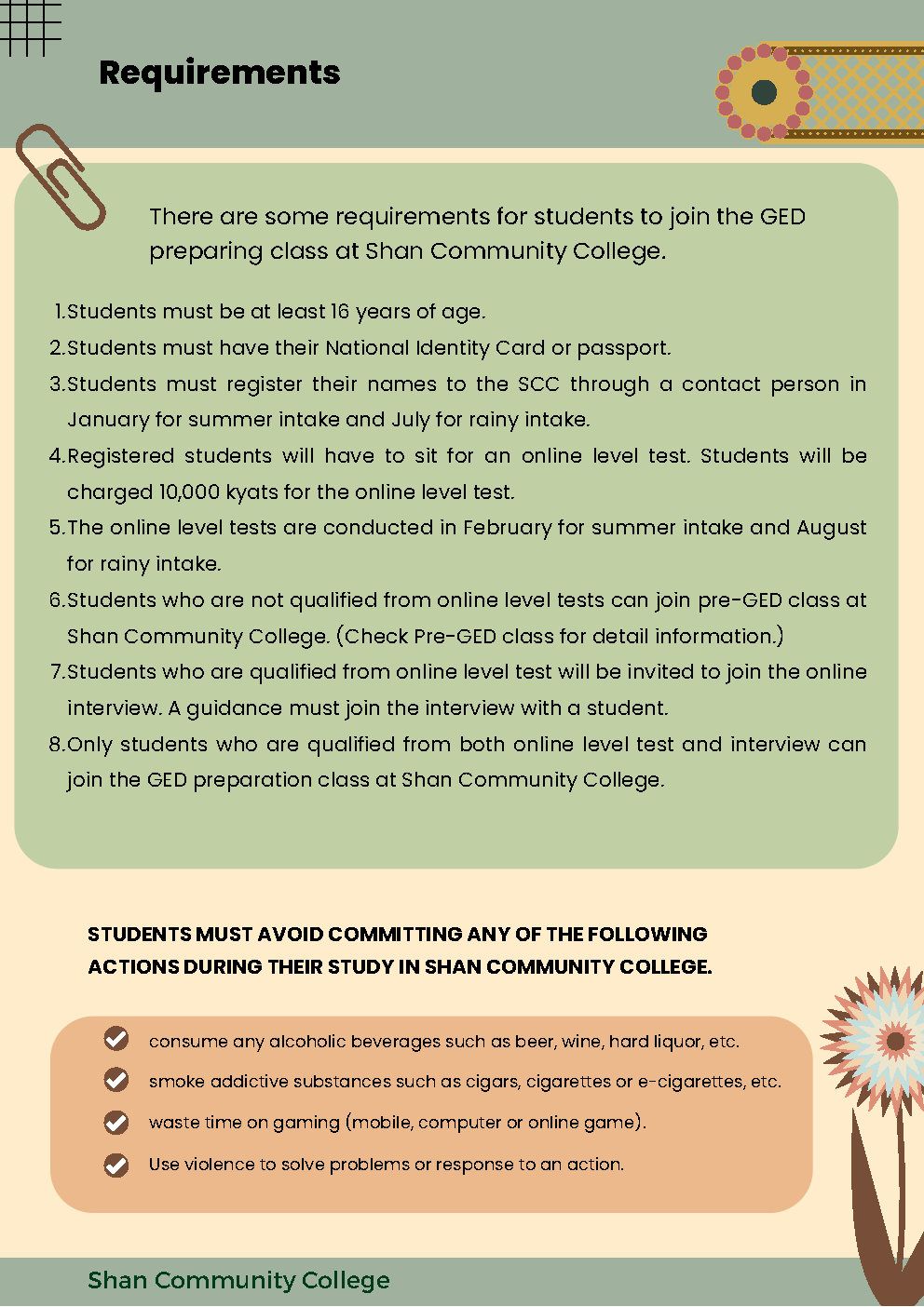 Shan Community College